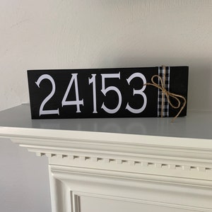 11 Zip Code Sign | Etsy
