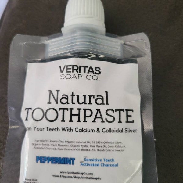 TOOTHPASTE Sensitive Teeth Clean Your Teeth With Colloidal Silver in ...