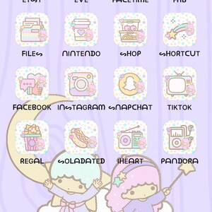 Sticker Ios App Icon Bundle - Etsy