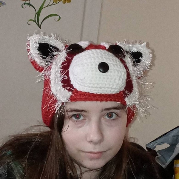 Red Panda Hat, Animal Hat, Crochet Beanie, Men, Women, Boy, Girl ...
