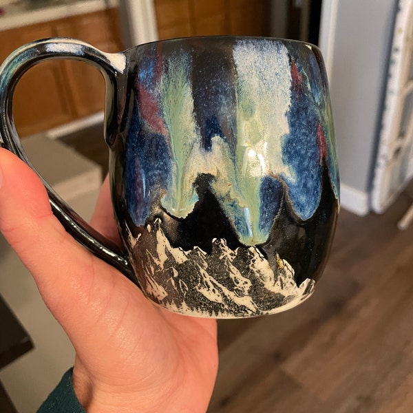 Set of 2 Lavender Pearl Mugs Handmade Ceramic Mugs Handmade Pottery ...