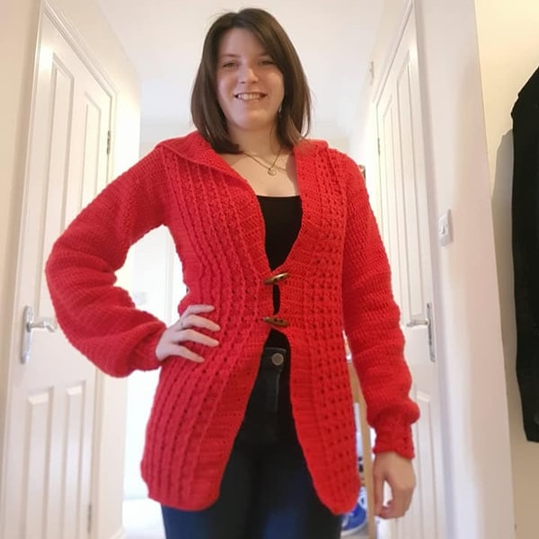 Overcast Sweater Pdf Crochet Pattern ( Size S - 3XL ) - Etsy