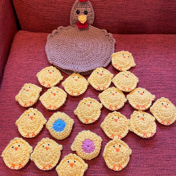 Chicken Memory Crochet Pattern English Pdf. Original Stitchedbyshari ...