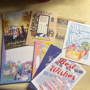 Goodbye - Postal Retirement Announcement - Lakeside Scene Mail Carrier ...