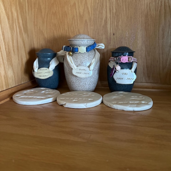 Personalized Urn Name Plate, Photo Urn Engraved Plaque, Custom Memorial ...