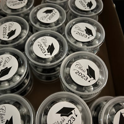 30 Graduation Stickers, Envelope Seals, Labels, 1.5, Round, Custom, Any ...