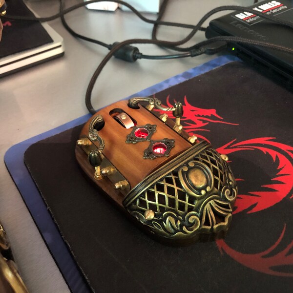 Steampunk Mouse, Fits to My Steampunk Keyboard - Etsy