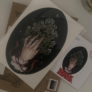 BUNDLE: Dark Cottagecore Sticker Sheets Green Witch Journal Stickers ...