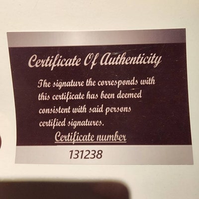 Bette Davis, Susan Hayward Autographed Promo With Coa. Approximately ...