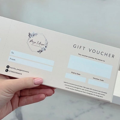 Custom Gift Vouchers, Business Gift Vouchers, Gift Voucher for Pub, Bar ...
