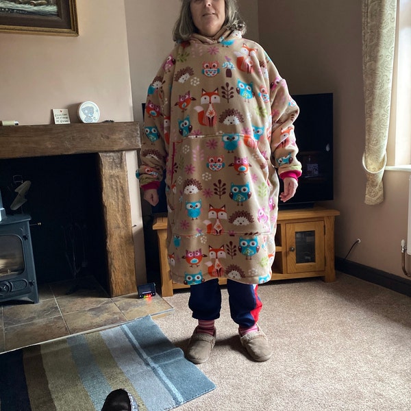 Blanket Hoodie - PDF Sewing Pattern - Etsy