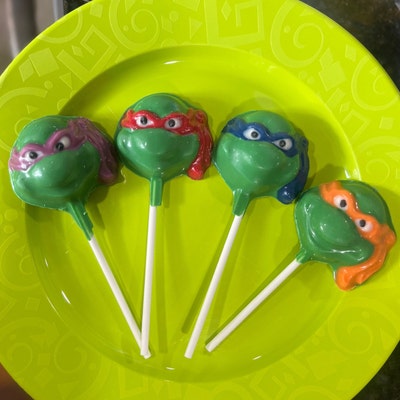 One Dozen Masked Turtle Lollipop Sucker Party Favors - Etsy