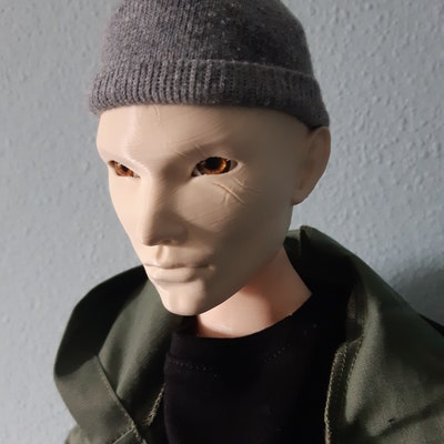 3d Model Male Head for BJD Doll STL File for 3d Printing - Etsy