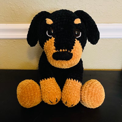 Rottweiler, Rottweiler Crochet Pattern, Crochet Pattern, Crochet ...