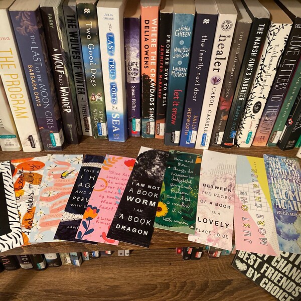 Strong Female Characters in Books Book Lover Bookmark Set Bookmark ...
