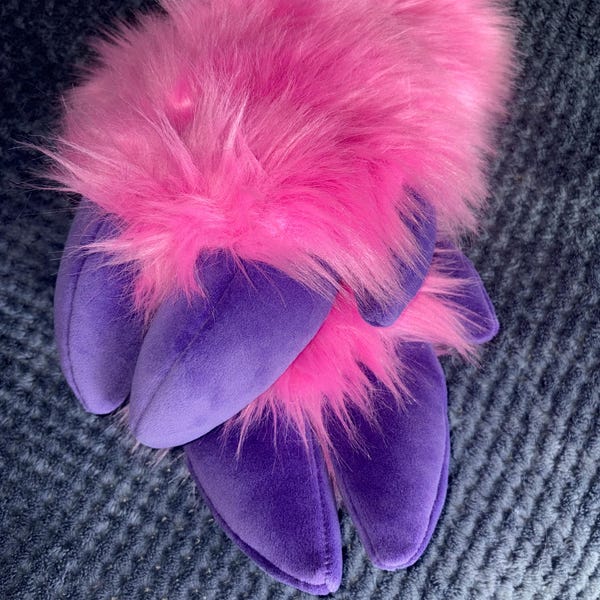 Fursuit Hoof Paws Pattern: 3-finger Furry Paws (PDF Download) - Etsy