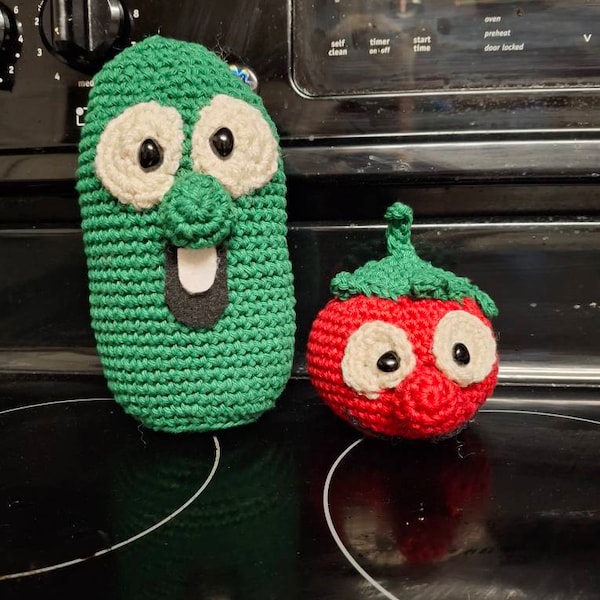 Bob The Tomato And Larry The Cucumber Veggie Tales Beginner Pattern