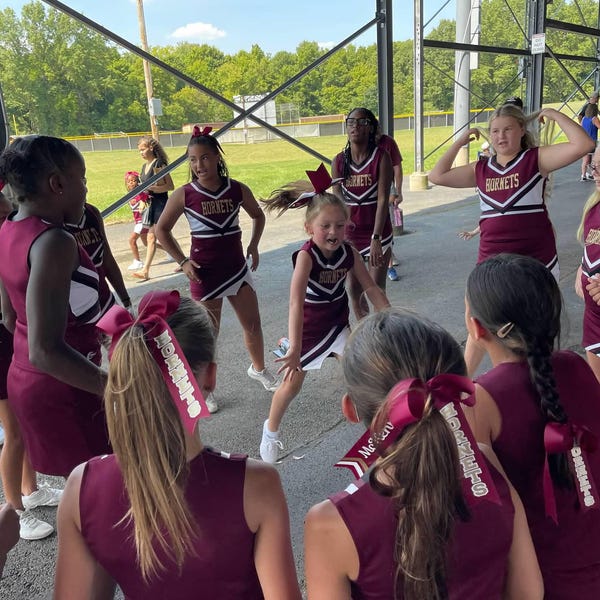 Cheer Game Day Long Tail Hair Bow, Personalized With Your Team Colors ...