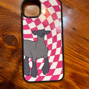 Black Boer Goat Wether Sticker, Cute Livestock Water Bottle Stickers ...