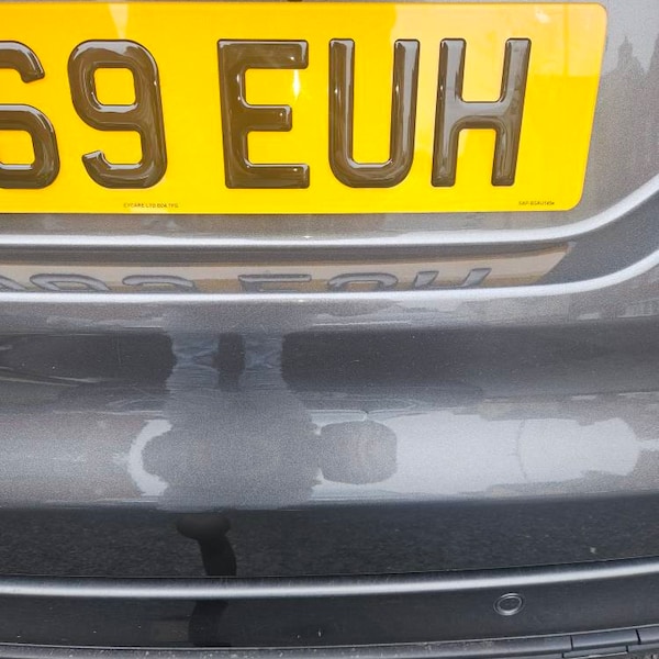 UK Road Legal 3D Gel Pair of Car Registration Number Plates Mot DVLA ...