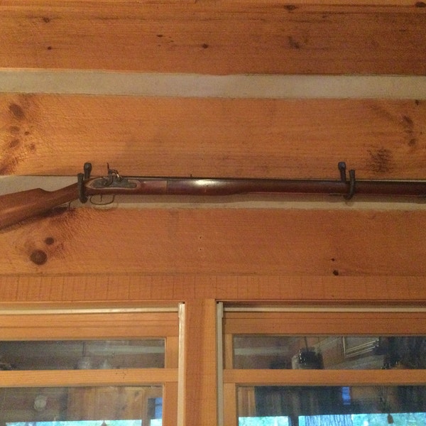 Hand Forged Gun Hooks, Modern Style, Set of 2 - Etsy