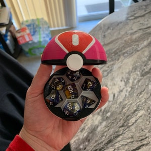 Pokeball Dice Box / GS Ball Premier Ball Ultra Ball - Etsy