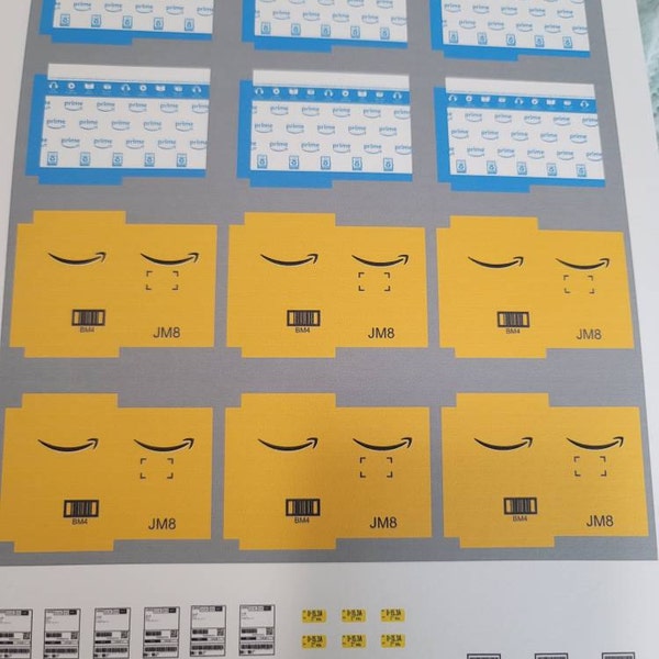 Instant Download Amazon Bubble Mailers Miniature DIY Printable PDF ...