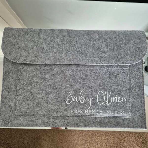 Personalised IVF Maternity Notes Folder / Personalised Pregnancy Notes ...