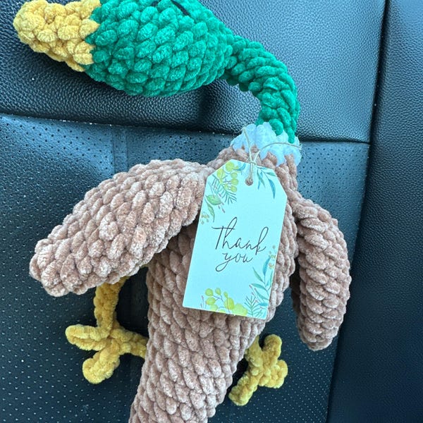 Little Goose and Mallard Duck Snuggler, Crochet Snuggler, Handmade Toys ...