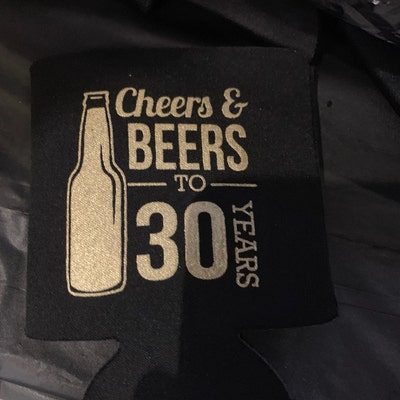 30th Birthday, 30th Birthday Favors, Personalized Party Favors, Cheers ...