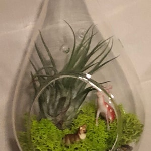 Tiny Red Fox Figurine Soft Plastic Animal for Fairy Garden, Diorama, or ...