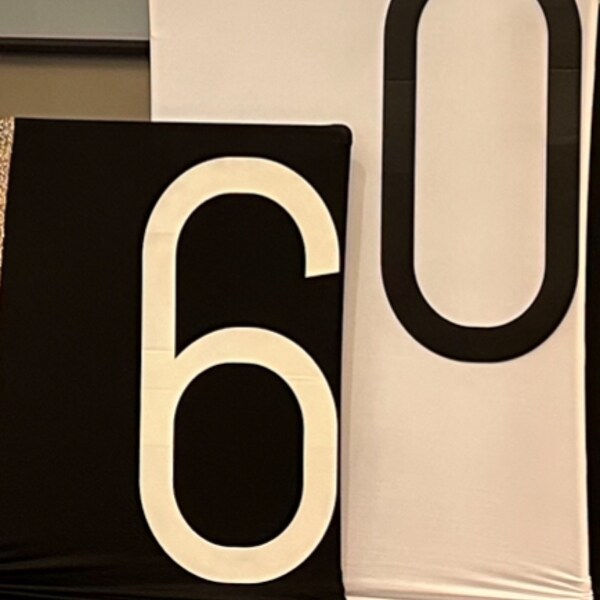 Large Cardboard Numbers | Large Cardboard Letters | Flat Cardboard ...