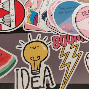 100 Sticker Pack Cool Animals Art Design Decals for Laptop - Etsy