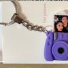 Mini Camera Keychain and Your Own Personalized Photo. Camera Keychain ...