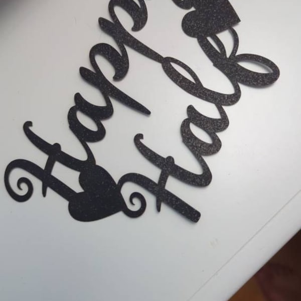 Personalized Happy Birthday Cake Topper Personalized With Any Text Any ...