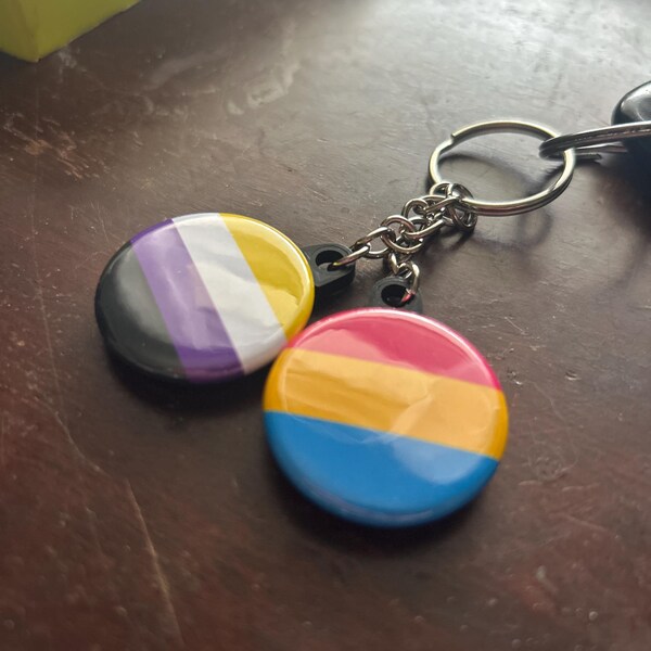 Cupioromantic Pride Flag 1.25 Inch Accessories - Pins, Magnets, Keychains, Shoe Charm - Etsy