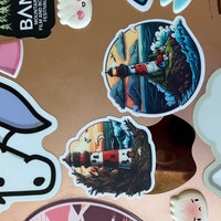 Blueberry Bush Sticker, Blueberry Sticker, Bush Sticker, Plant Sticker ...