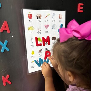 Preschool Alphabet Letter Sounds Poster Set - Etsy