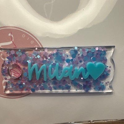 Personalized Acrylic Gift Tag Clear Reusable Acrylic Gift - Etsy