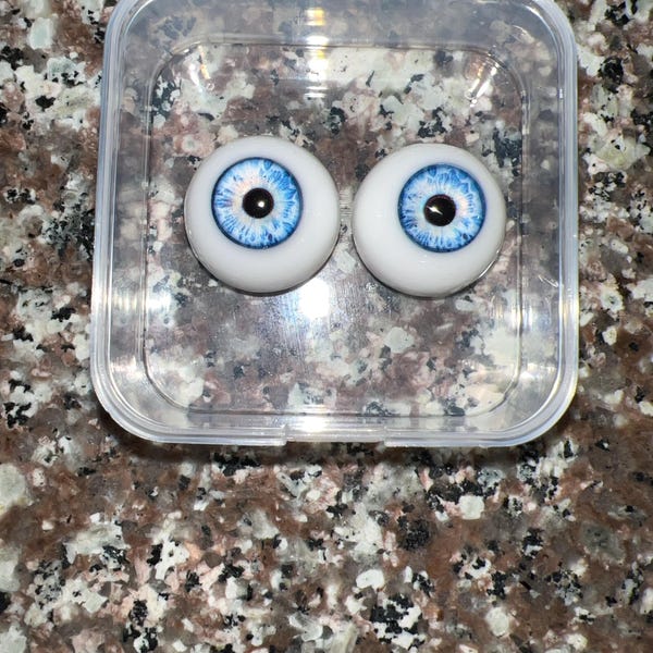 Chronic Art Dolls Creature Resin BJD & Reborn Doll Eyes With Black Sclera Base FREE Shipping - Etsy