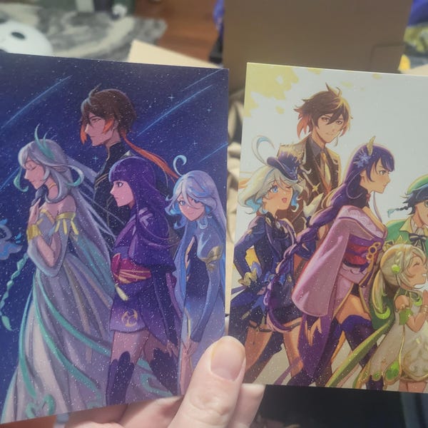 Honkai Star Rail Ratiorine "veritas Et Fortuna" Wall Art Scroll - Anime ...