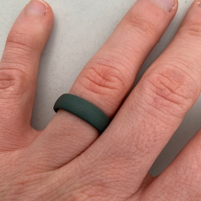 Braided Silicone Rings Stackable Water Proof Eco Friendly - Etsy