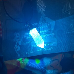 Disney's Atlantis the Lost Empire Kida Crystal Handcrafted - Etsy