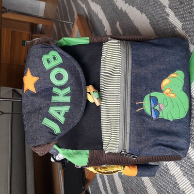 Children's Backpack Kindergarten Backpack Kita Bag - Etsy