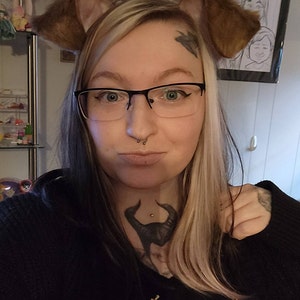 Wolf Ear Pattern for Making Faux Fur Costume Ears Animal Ears Cosplay ...