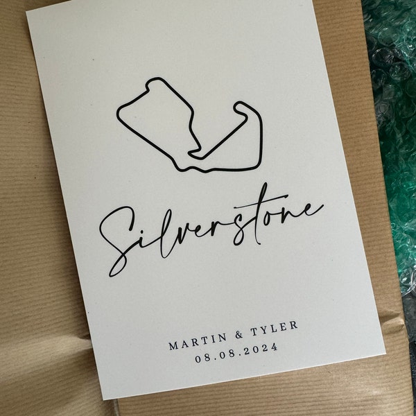 F1 RACETRACK THEMED Wedding Table Numbers, Modern Table Name Sign Grand ...