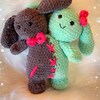 Crochet Pattern Two Headed Plushie, Bunny, Bear, Halloween, Kawaii ...