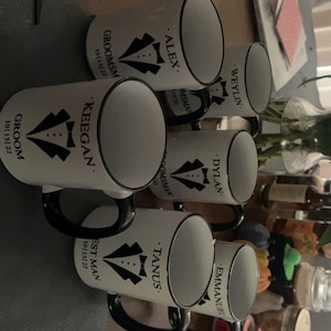 Custom Bridal Mugs Custom Bridal Shower Mugs Custom Wedding - Etsy