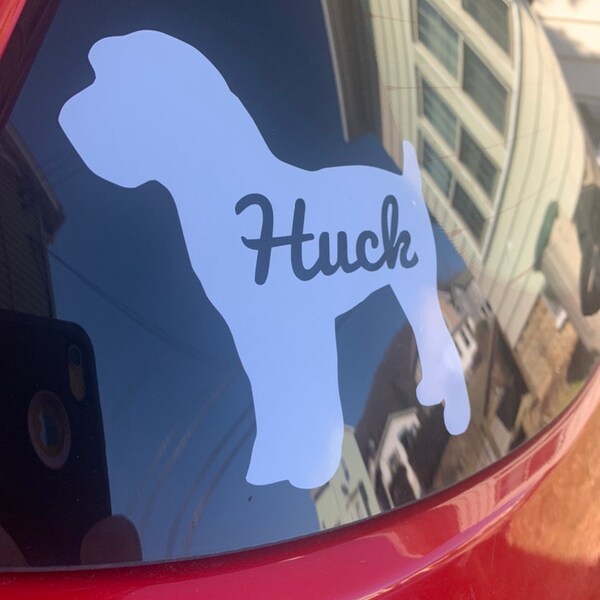 Personalized Newfoundland Car Window Decal - Etsy