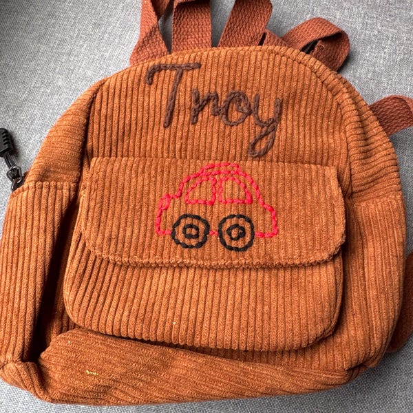 Personalized Children's Backpack,customized Baby's Backpack,preschool ...